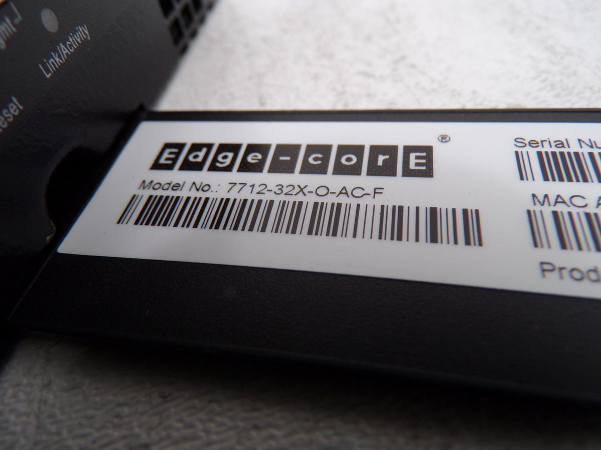 Edge-Core 7712-32X-O-AC-F – NW Remarketing Inc