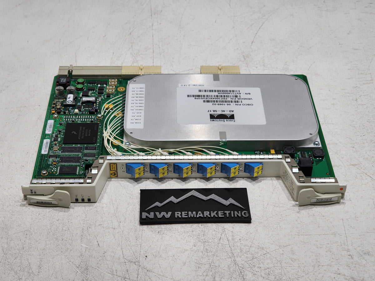 Cisco 15454-AD-4C-58.1 – NW Remarketing Inc