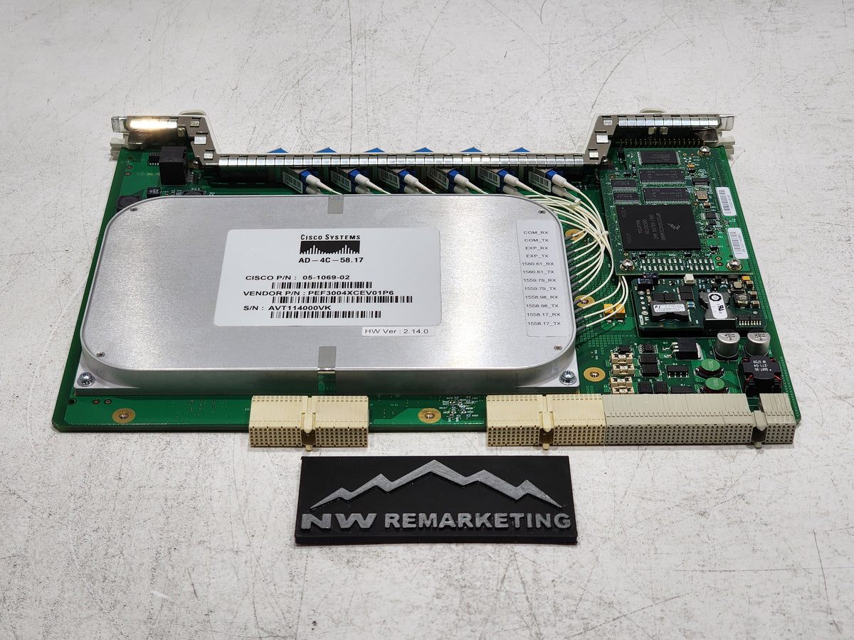Cisco 15454-AD-4C-58.1 – NW Remarketing Inc