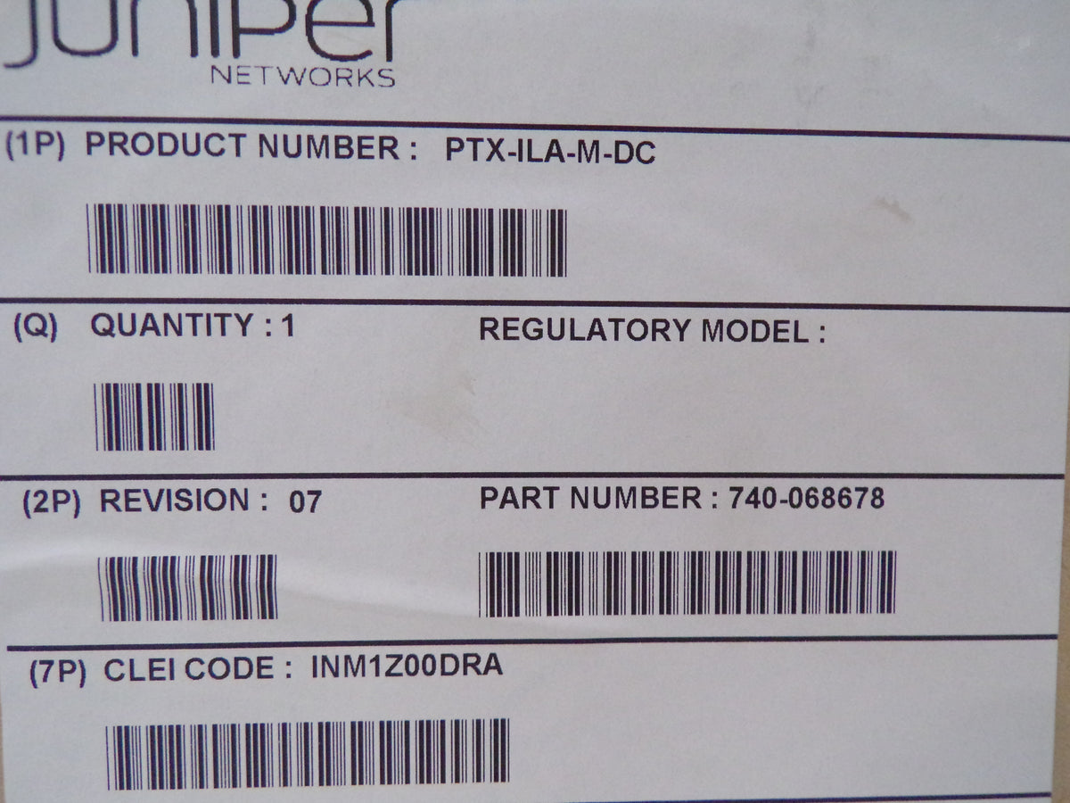 Juniper PTX-ILA-M-DC – NW Remarketing Inc