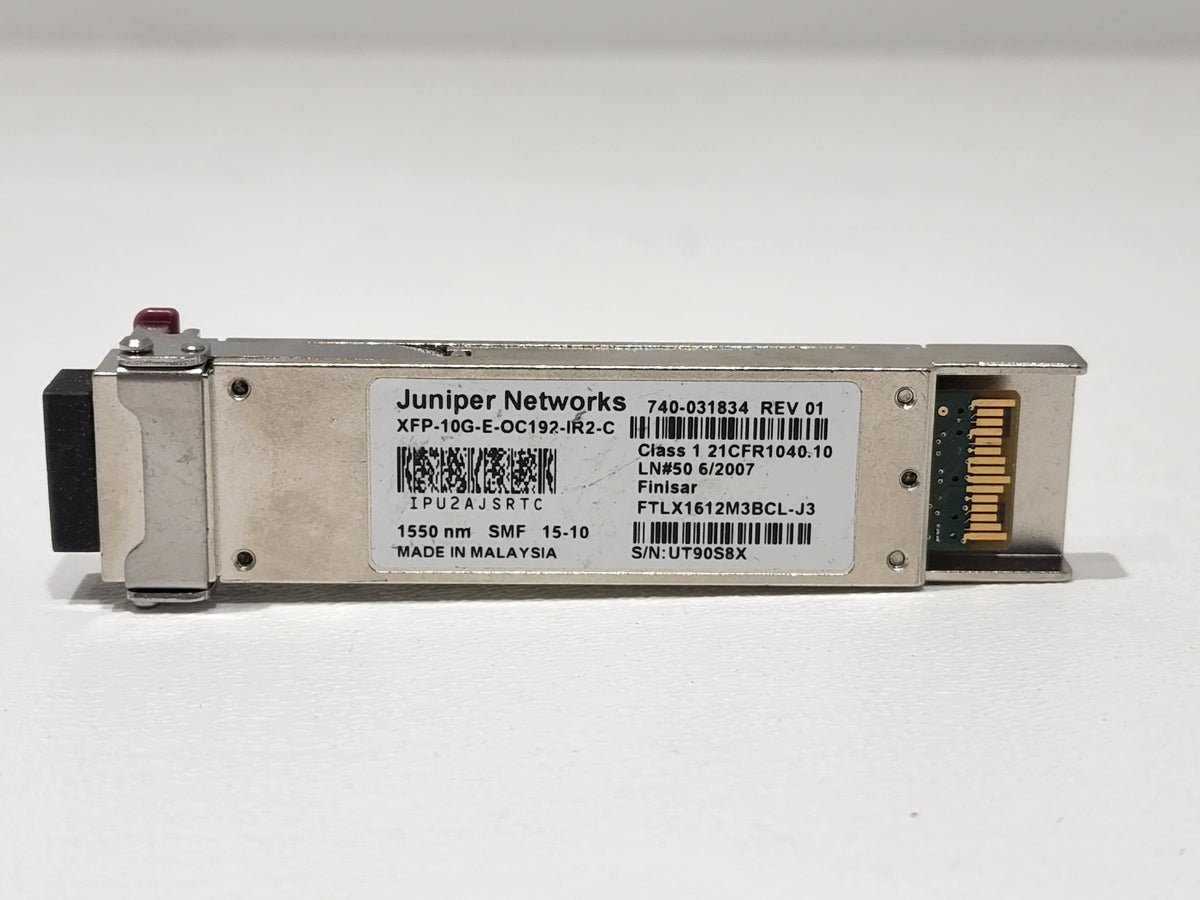 Juniper / Finisar XFP-10G-E-OC192-IR2-C – NW Remarketing Inc