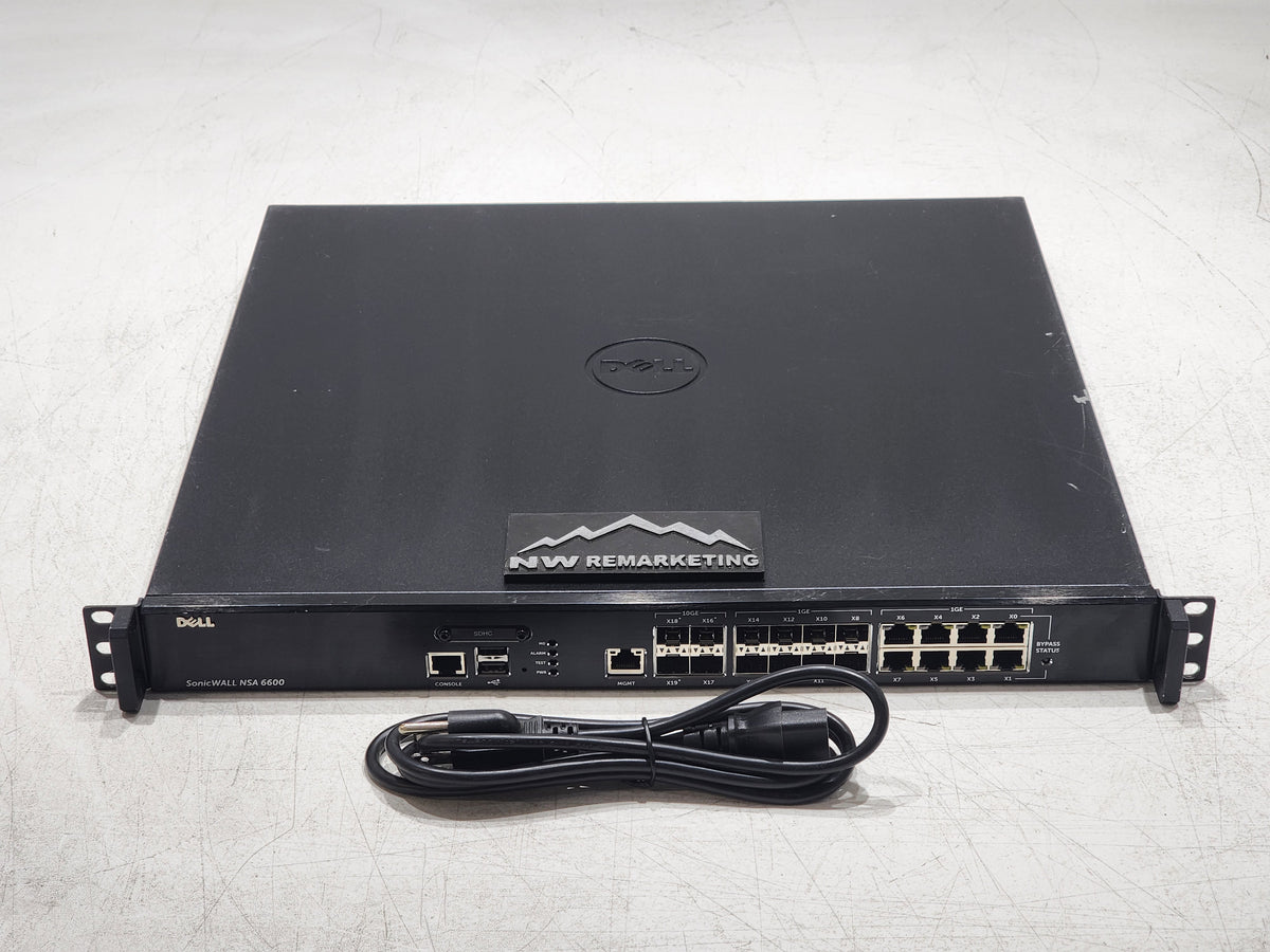 Sonicwall NSA 6600 – NW Remarketing Inc