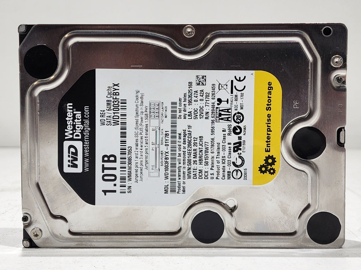 Western Digital WD1003FBYX-01Y7B1 – NW Remarketing Inc