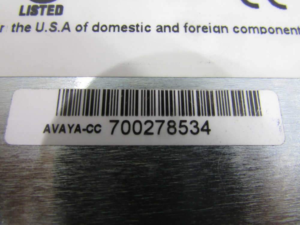 Avaya 700278534 – NW Remarketing Inc