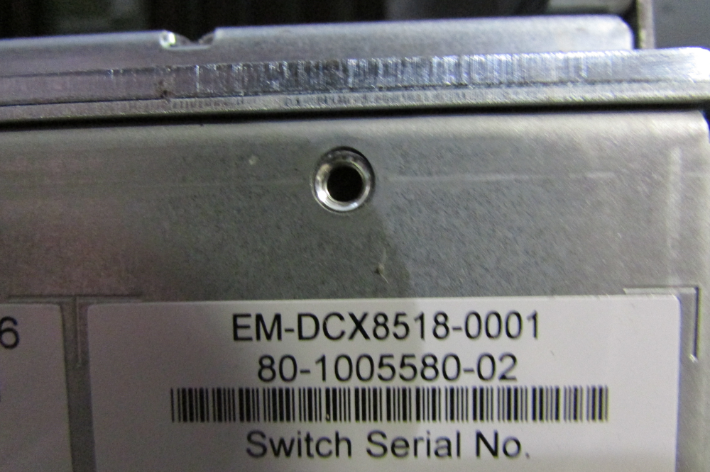brocade serial number