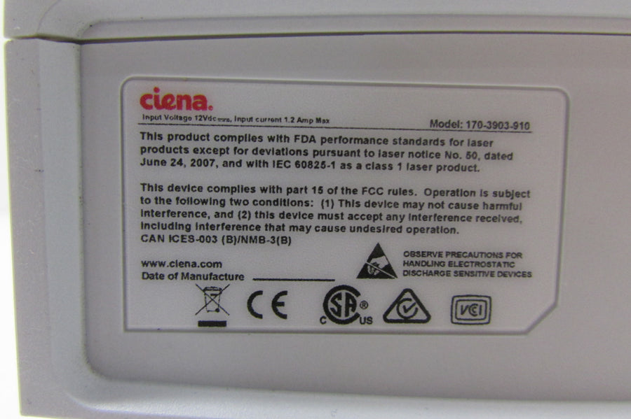 Ciena 170-3903-910 – NW Remarketing Inc