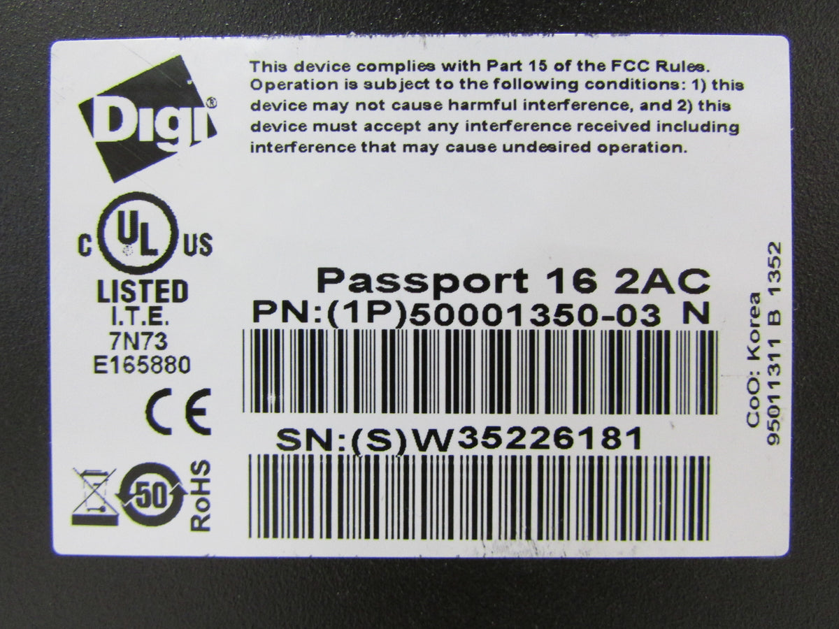 Digi DIGI-CM-16-DAC – NW Remarketing Inc