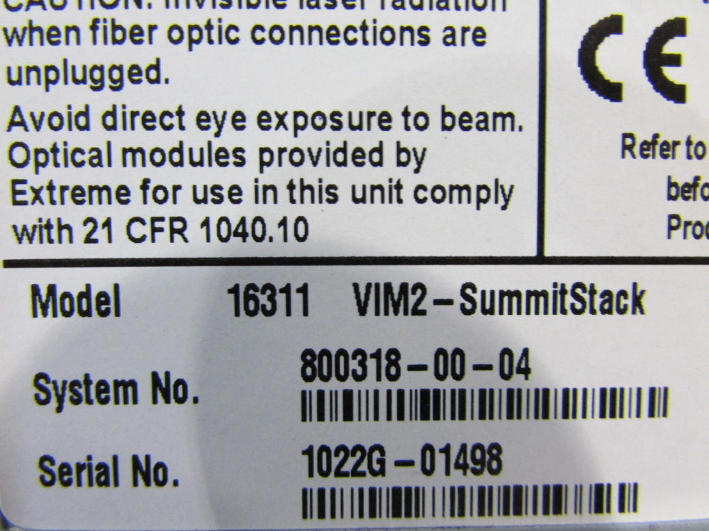 Extreme Networks 16311 – NW Remarketing Inc