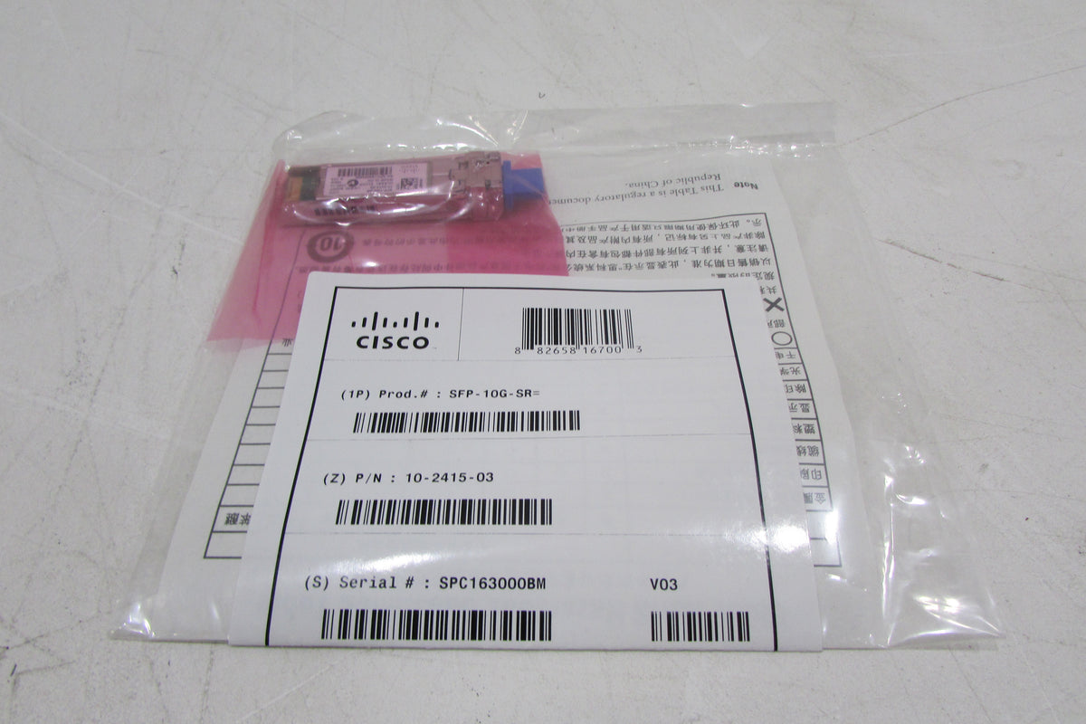 Cisco SFP-10G-SR – NW Remarketing Inc