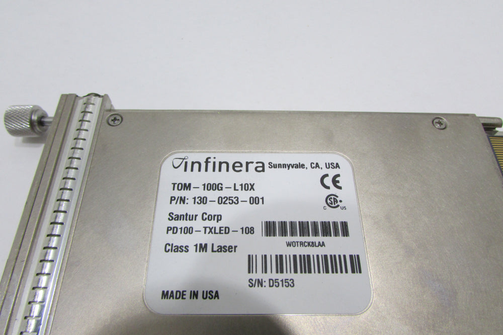 Infinera TOM-100G-L10X – NW Remarketing Inc