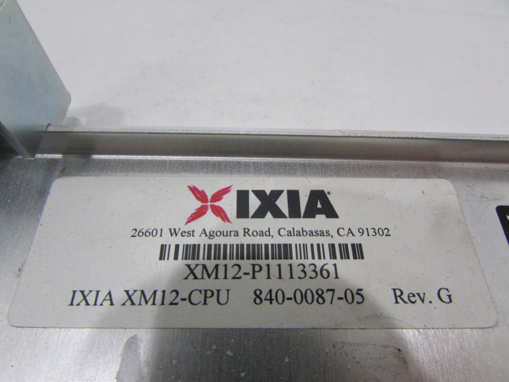 IXIA XM12-CPU – NW Remarketing Inc