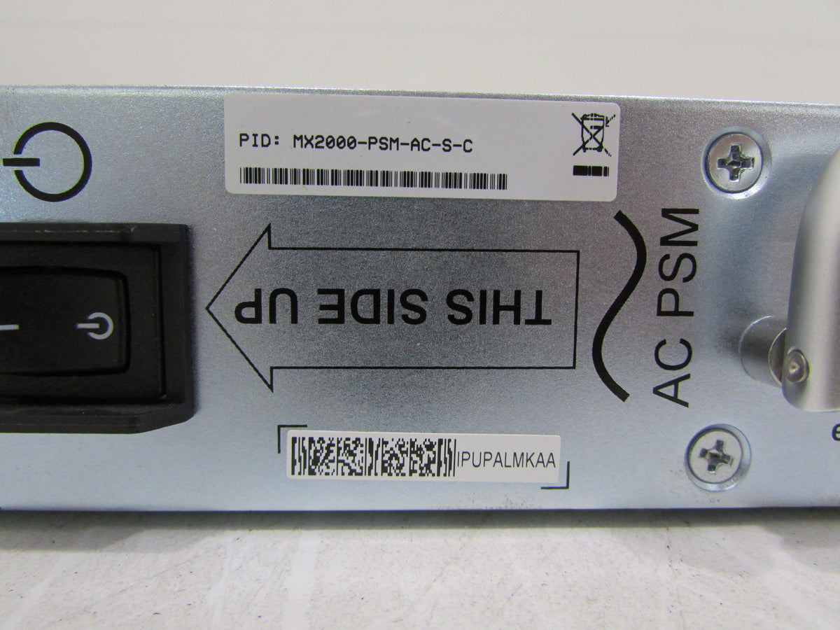 Juniper MX2000-PSM-AC-S – NW Remarketing Inc