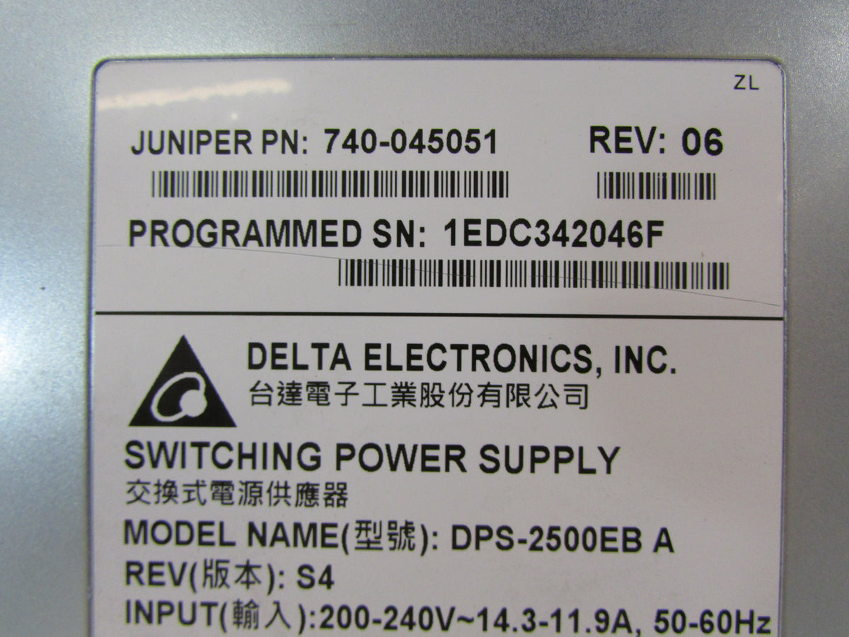 Juniper MX2000-PSM-AC-S – NW Remarketing Inc