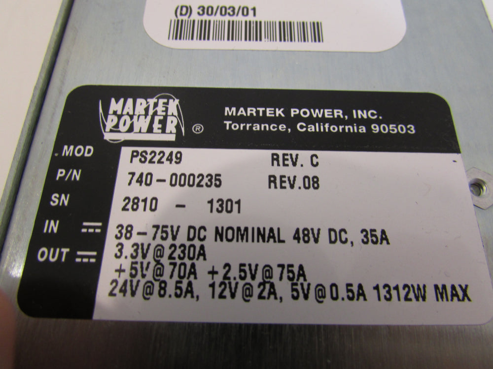 Juniper PWR-M40-DC-S – NW Remarketing Inc