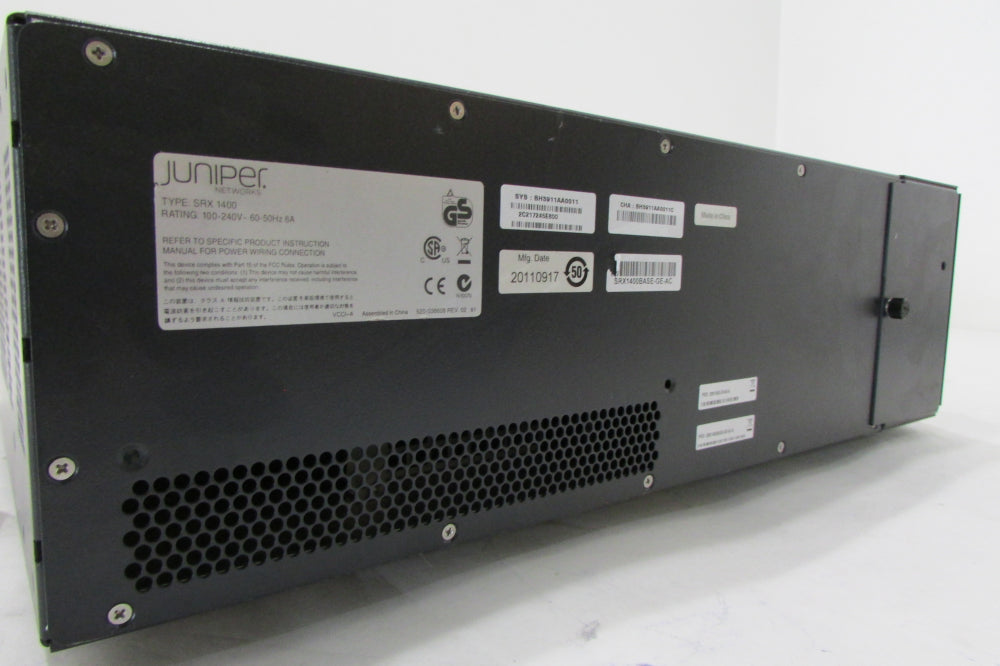 Juniper SRX1400BASE-GE-AC – NW Remarketing Inc