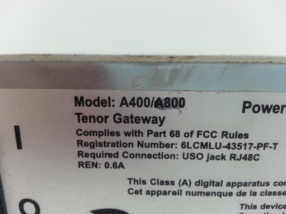 Quintum A400 – NW Remarketing Inc